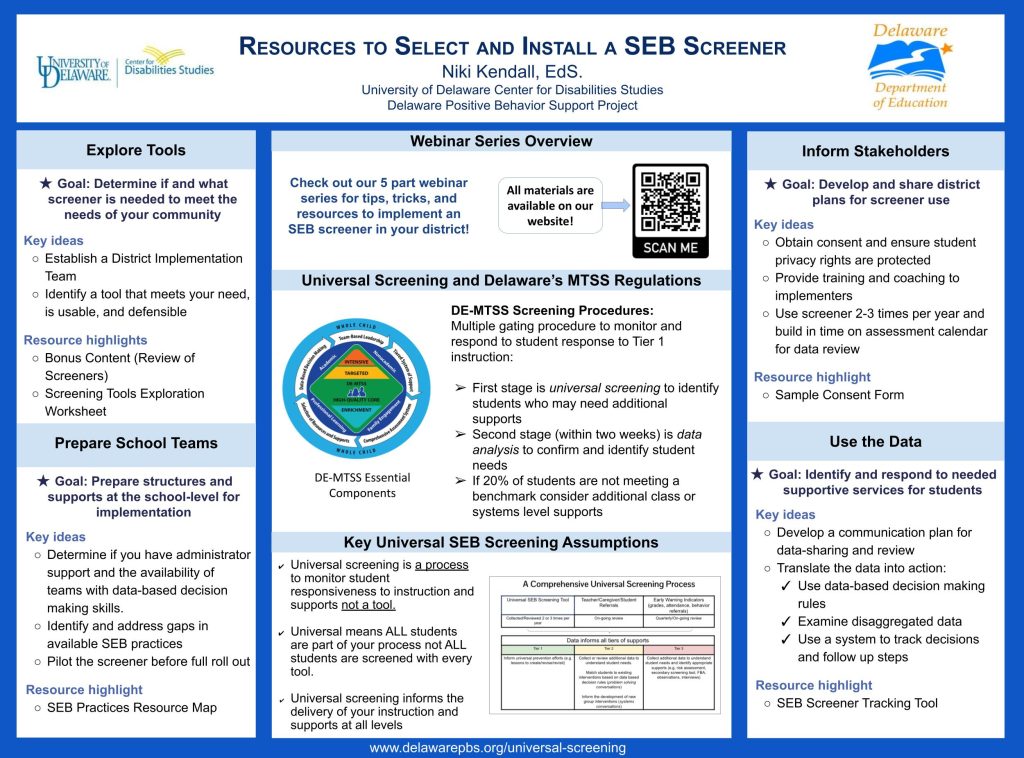 Northeast PBIS Conference - Delaware MTSS TA Center